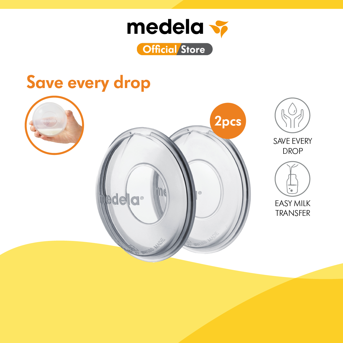 Milk Collection Shells 2 pcs – Medela Singapore
