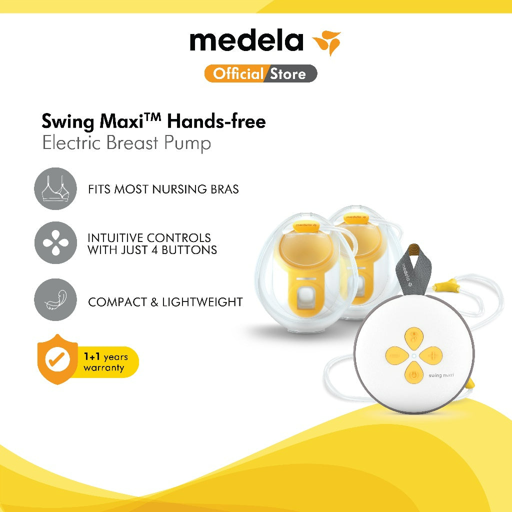 Swing Maxi™ Hands-free Wearable Double Electrical Breast Pump – Medela Singapore