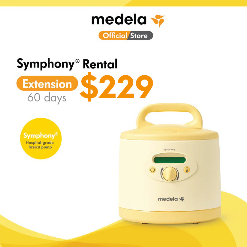 MEDELA Hospital Grade Symphony Breast Pump - 60 Days Rental Extension ...